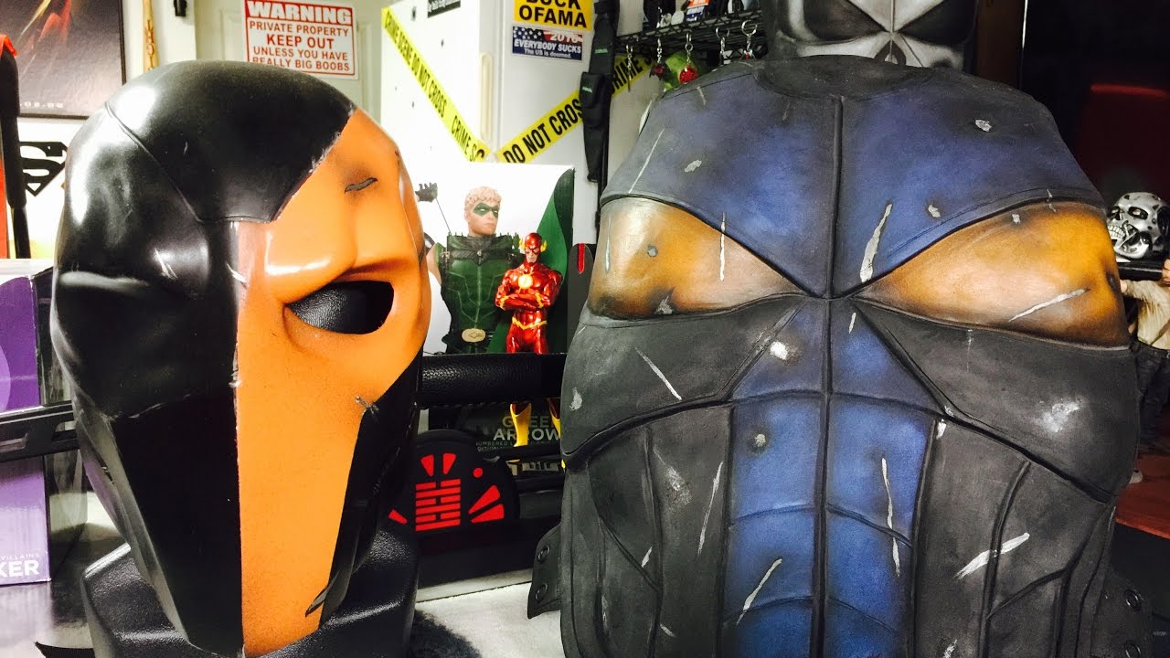 DEATHSTROKE BODY ARMOR!!! - YouTube