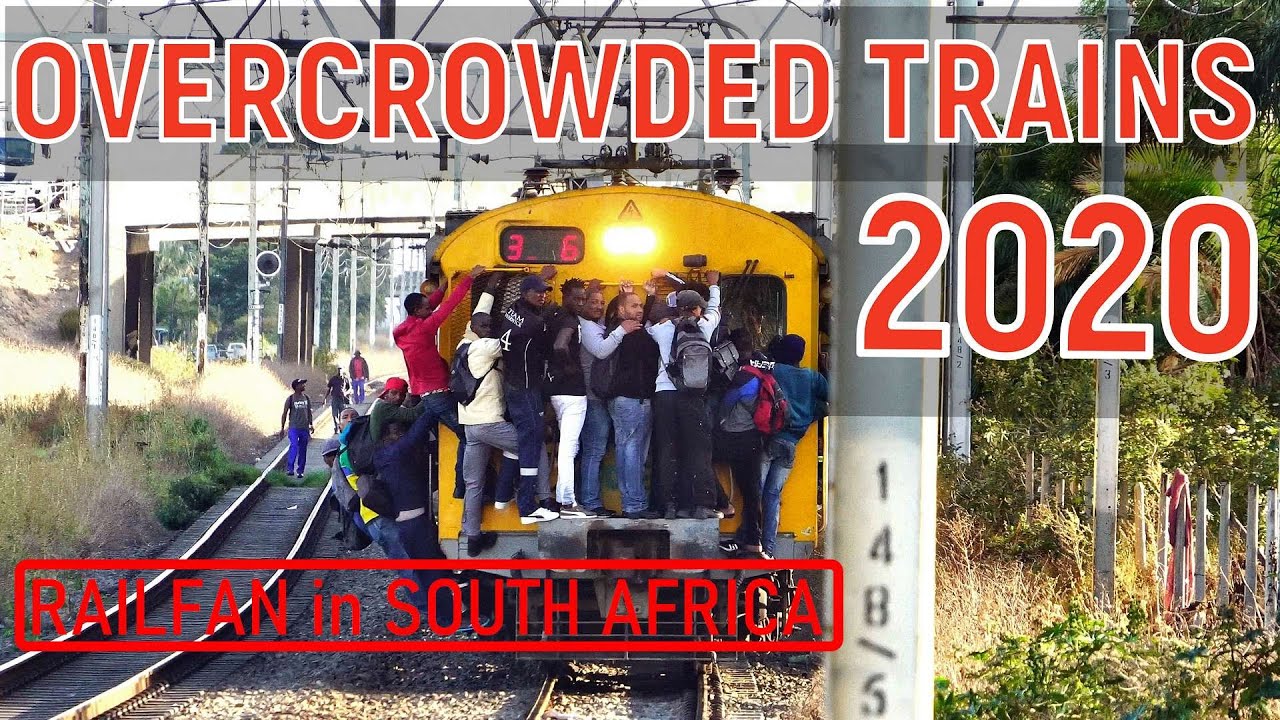 2020 more serious overloaded trains!!! METRORAIL Cape Town | Railways ...