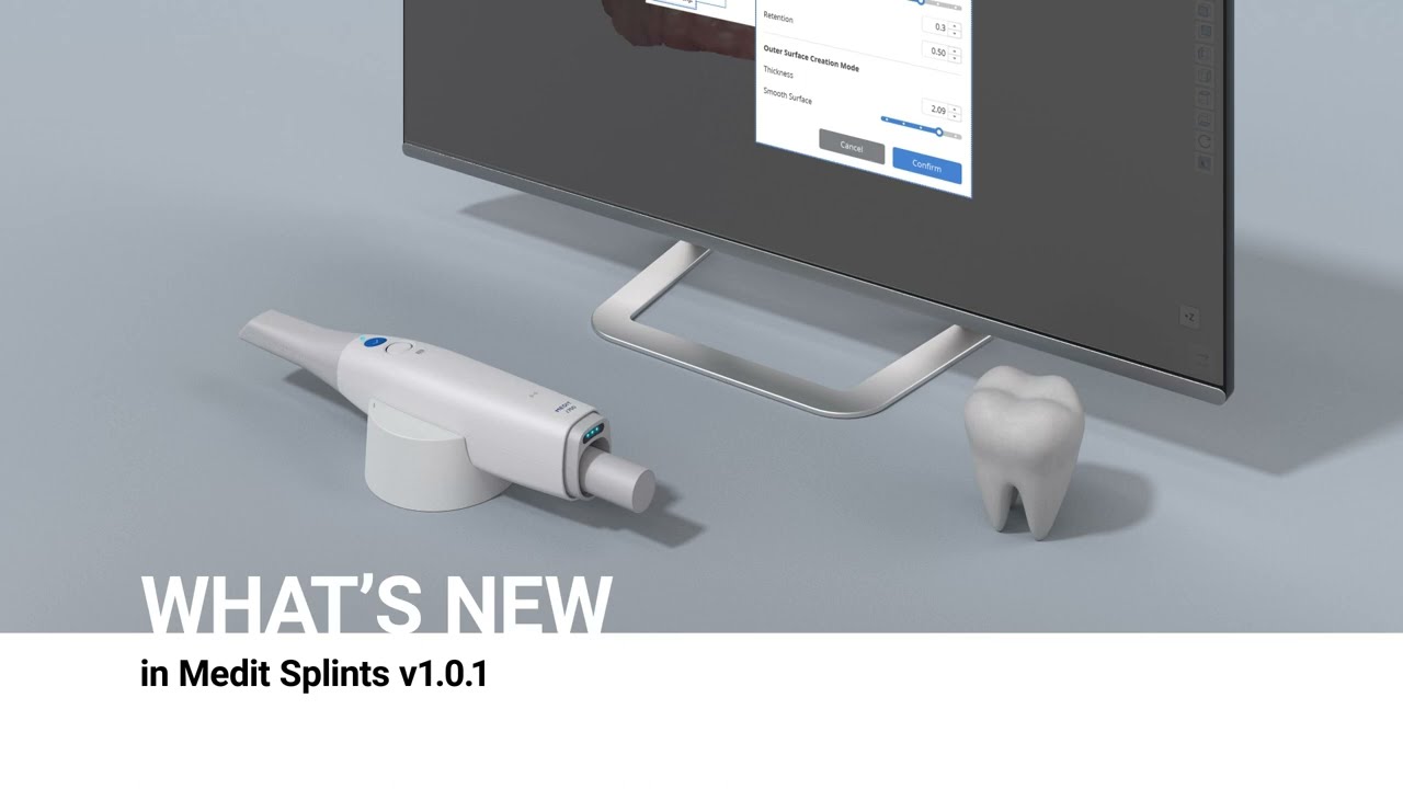 Medit Splints v1.0.1의 새로운 기능 - YouTube