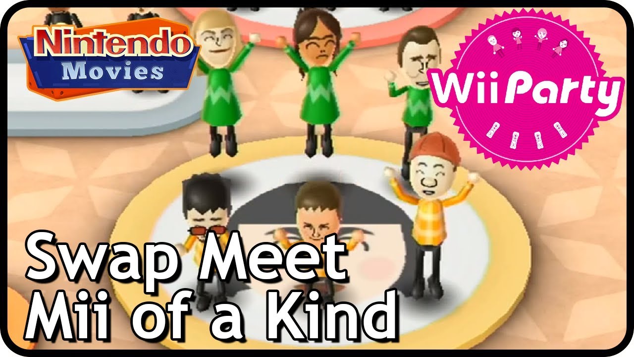 Wii Party - Swap Meet/Mii of a Kind (Multiplayer) - YouTube