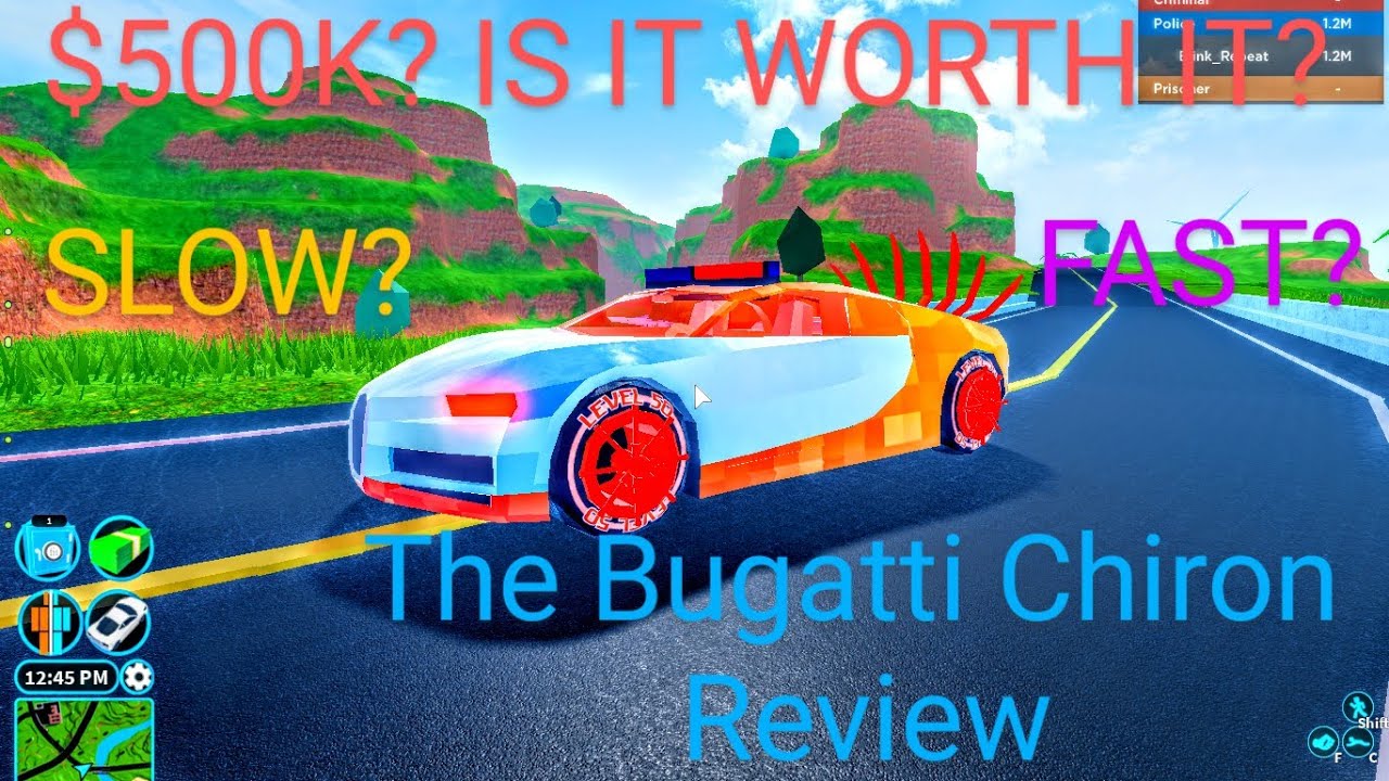 JailBreak | Part 8 Bugatti Chiron Review! - YouTube