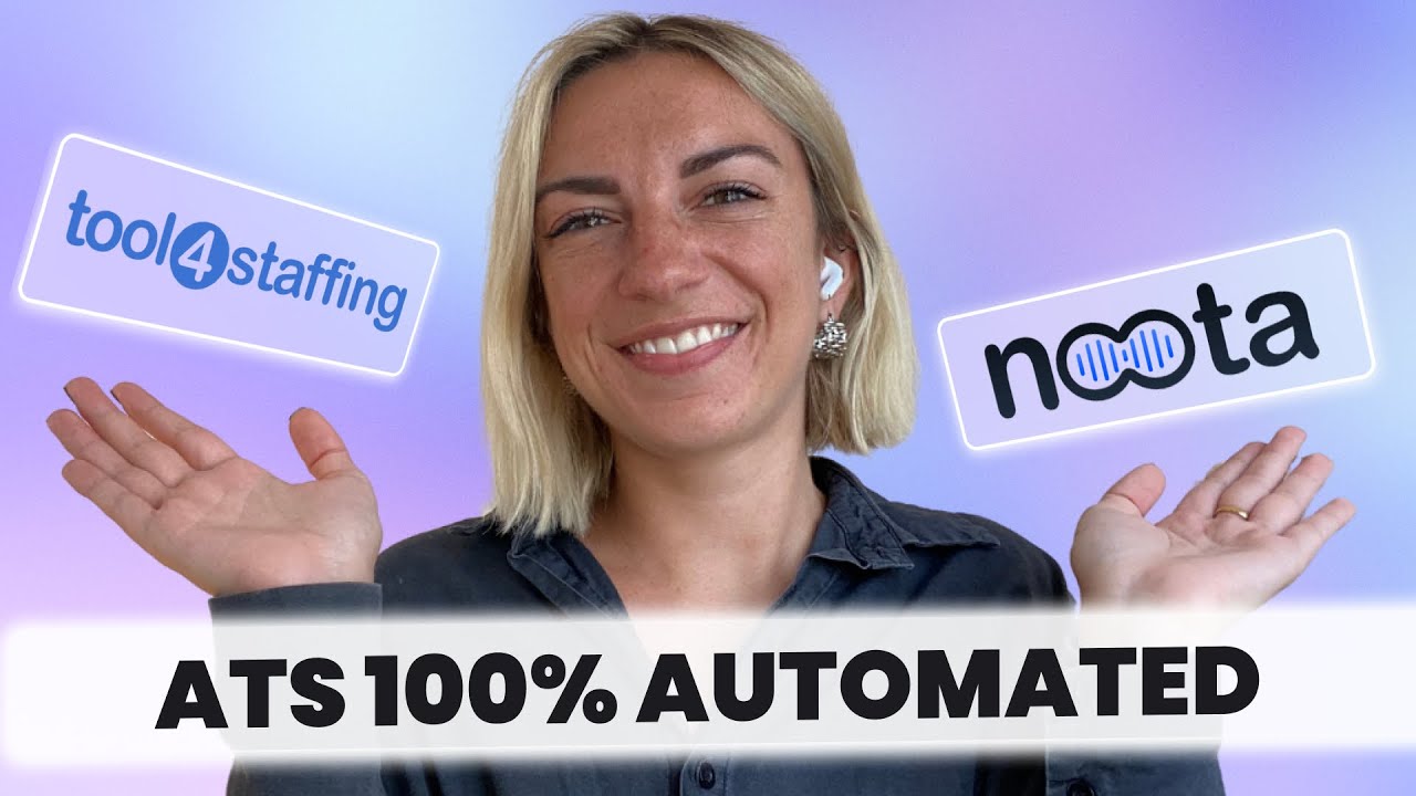 Automate your interview notes with your ATS Tool4Staffing - YouTube