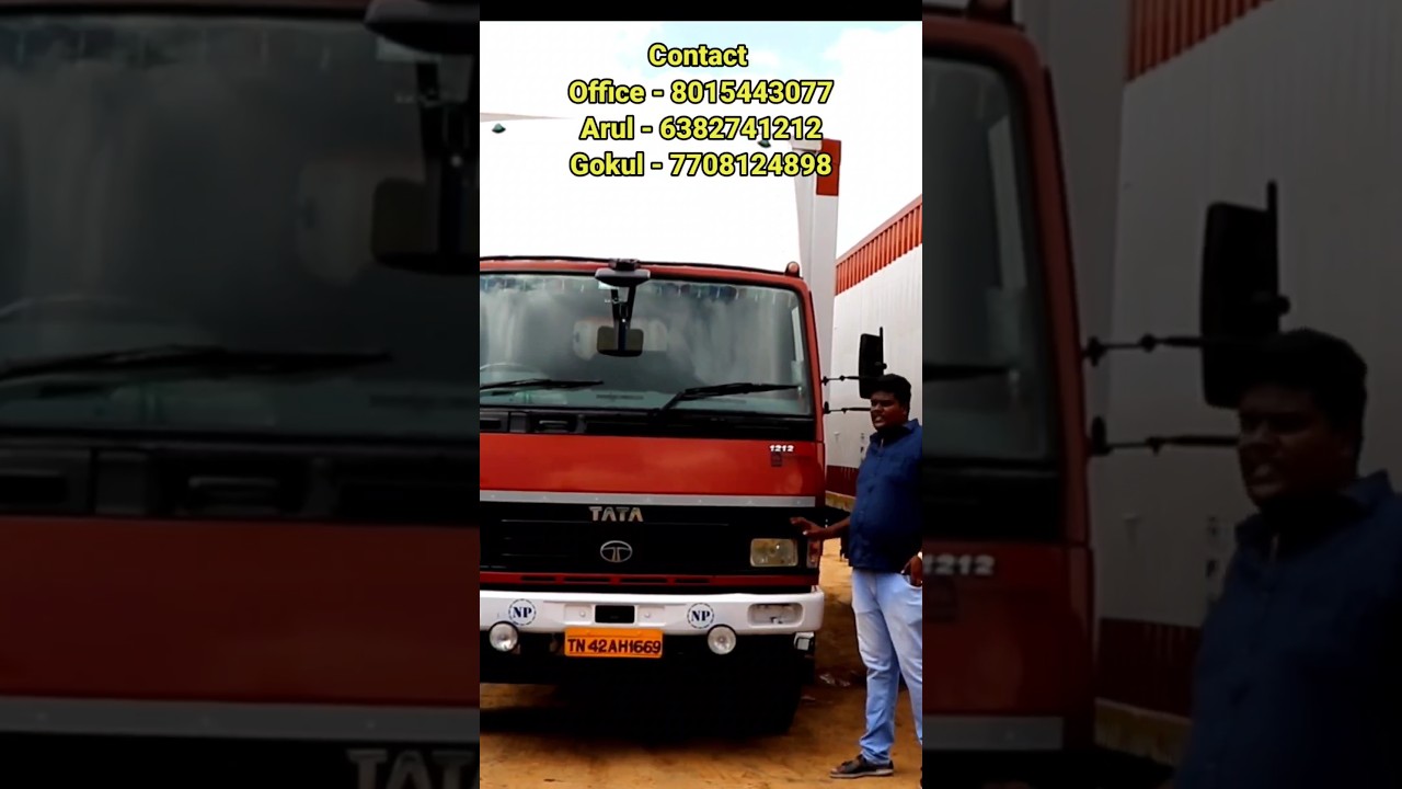 Tata 1212 2021 model 24 feet container lorry for sale ! #autoconsulting ...
