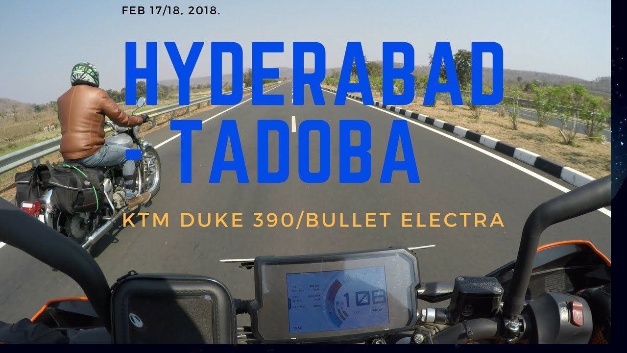 Hyderabad - Tadoba- KTM Duke 390 - GoPro - YouTube