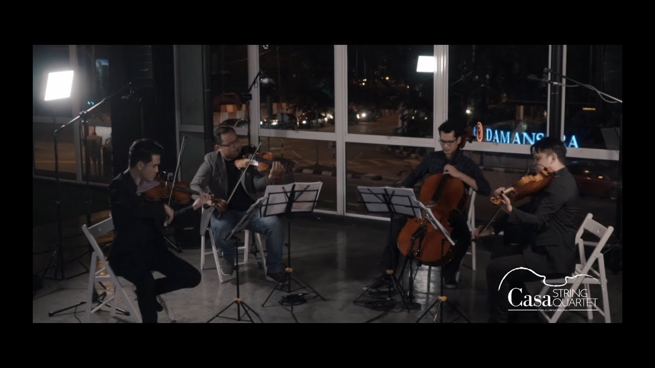 Fix You - Coldplay - Casa String Quartet - YouTube