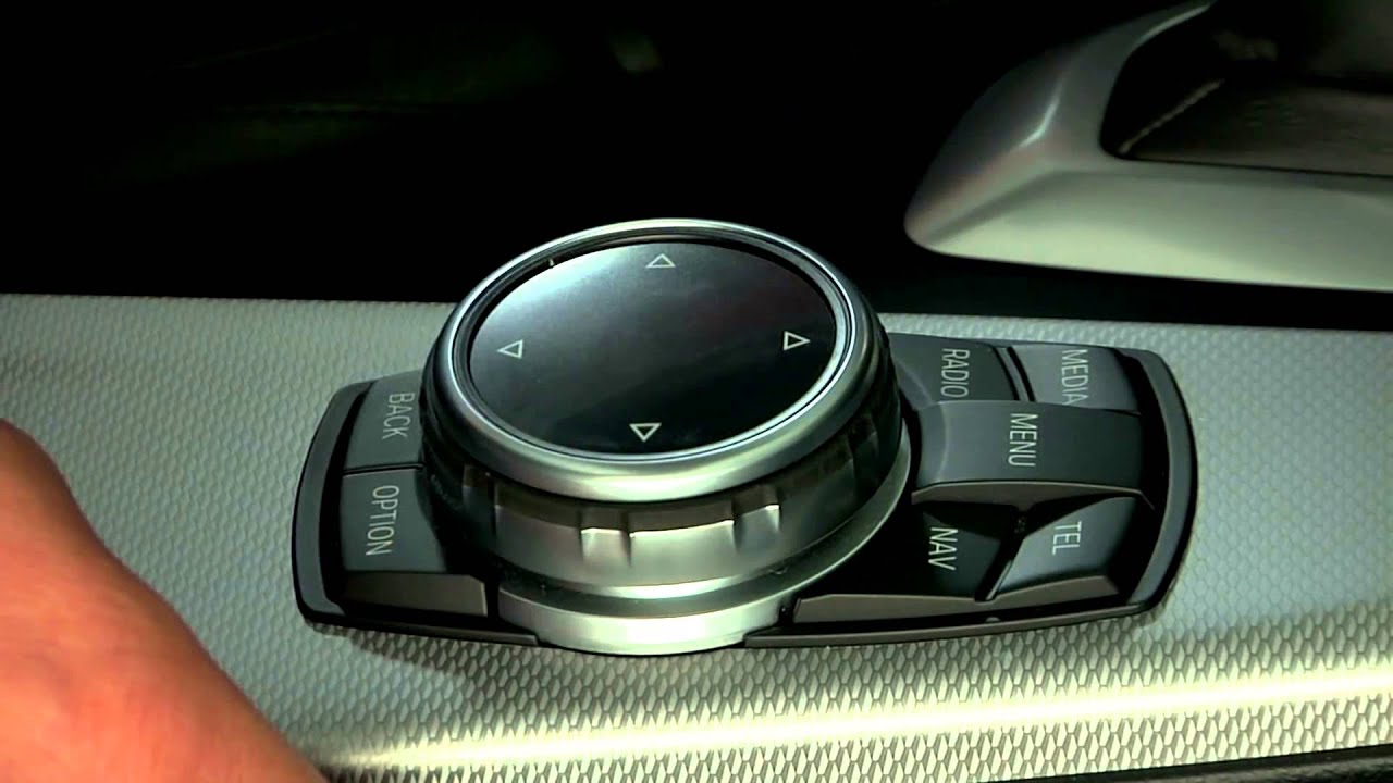 BMW iDrive - Touch Controller - YouTube