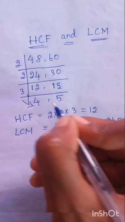 Find HCF and LCM simple #subscribe #mychannel #shorts #education - YouTube