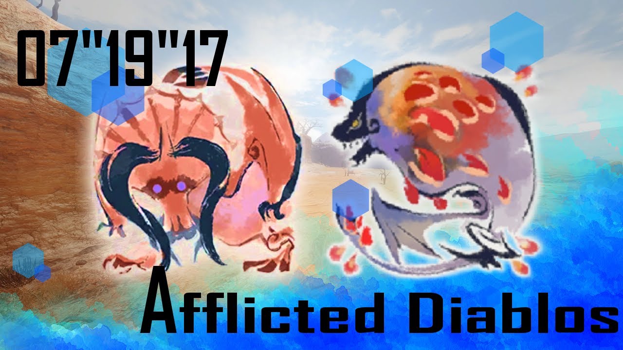 MHR: Sunbreak Afflicted Diablos LV.180 Light Bow Gun 07"19"17 - YouTube