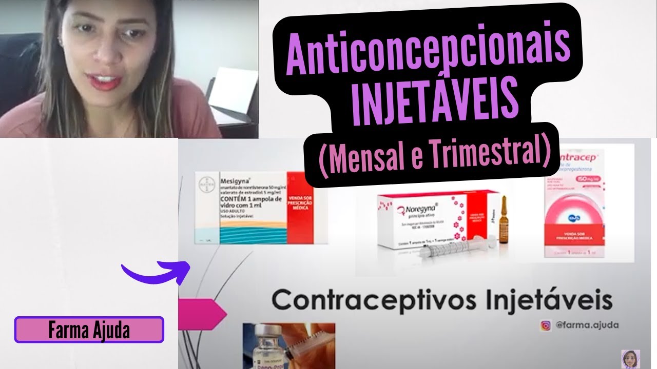 Como usar os ANTICONCEPICIONAIS INJETÁVEIS? - Contraceptivos Injetáveis ...
