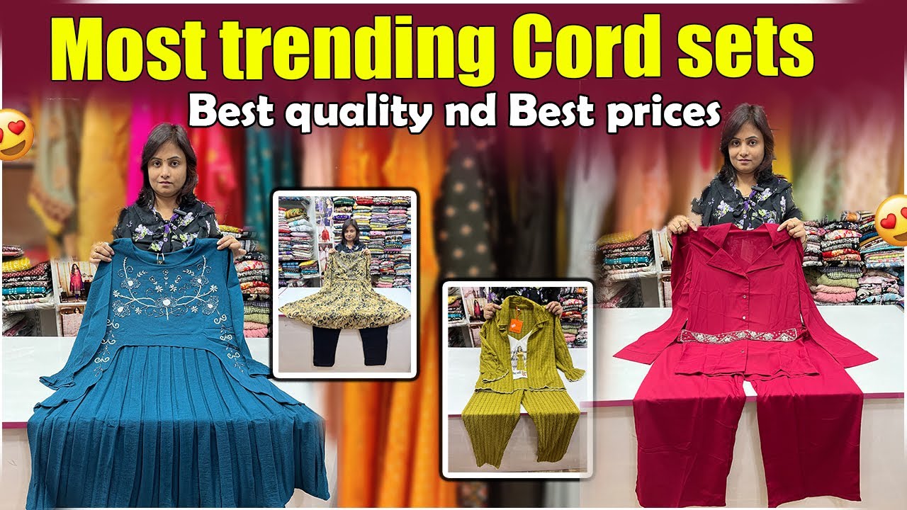 Best quality |Best price |most trending cord sets|@kavyafashions6458 ...