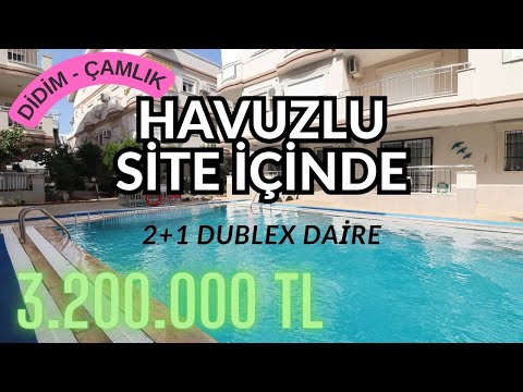 Altınkumda satılık havuzlu sitede 2+1 dublex daire | 3.200.000.TL #satılık #yazlık #daire #forsale