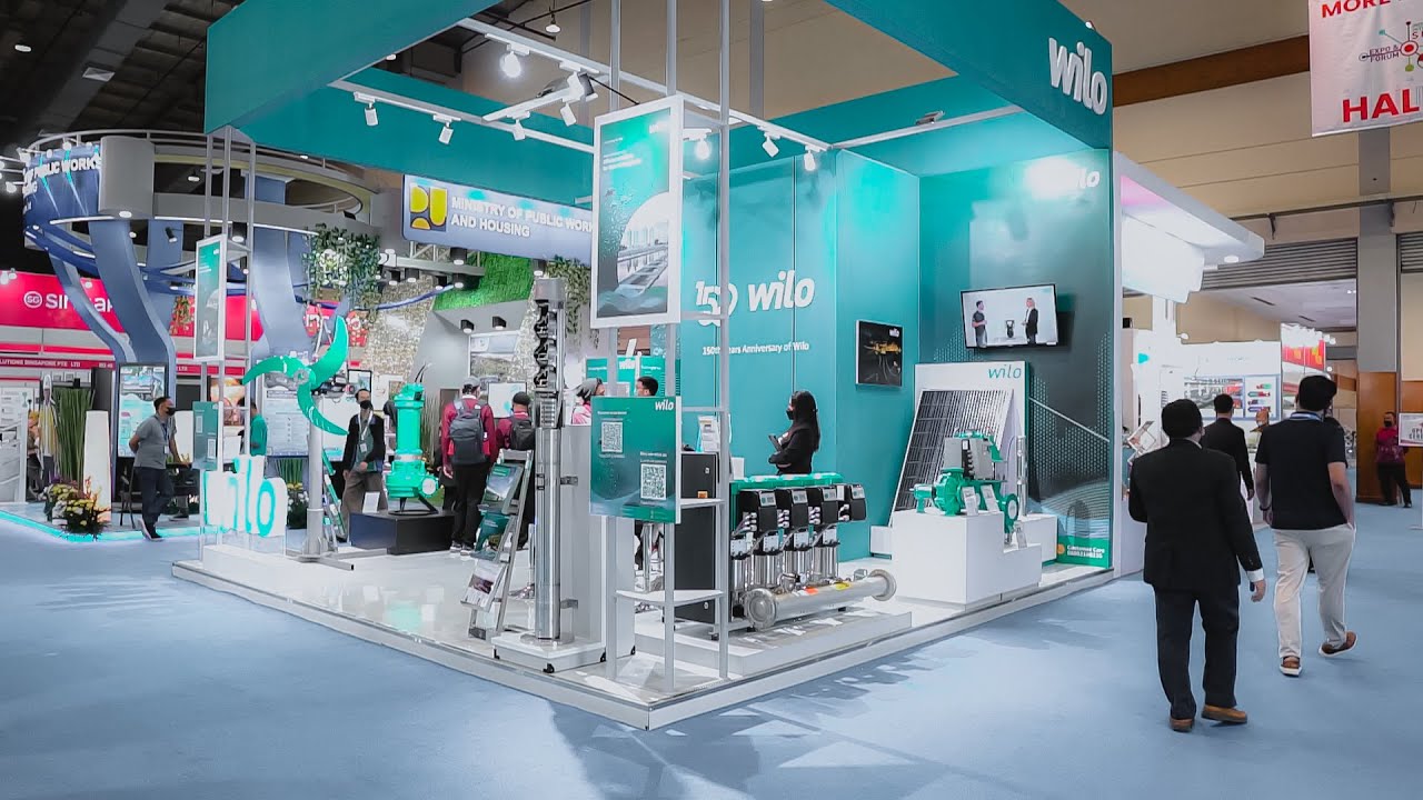 PT Wilo Pumps Indonesia - INDOWATER Expo & Forum 2022 - YouTube