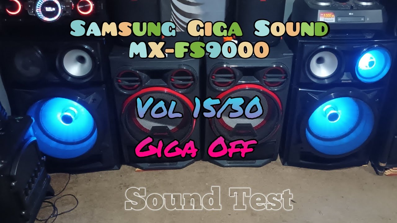 Samsung Giga Sound Mx Fs9000