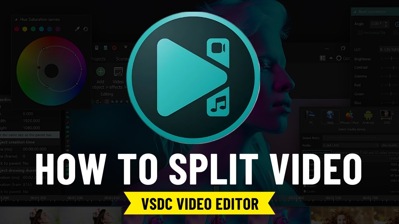How to Split Video in VSDC Video Editor || How to Cut Video in VSDC Free Video Editor - YouTube