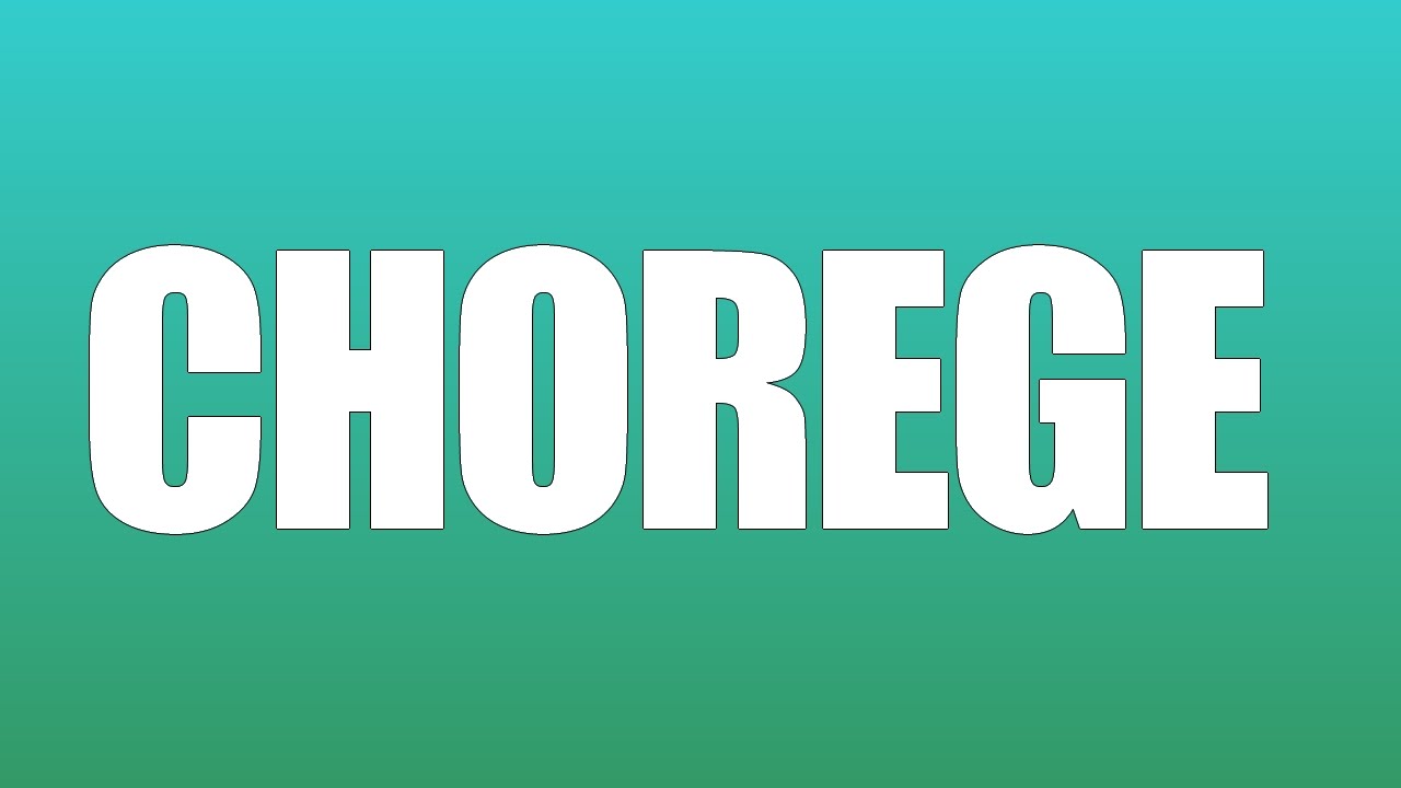 Chorège - Ecole de Danse - YouTube