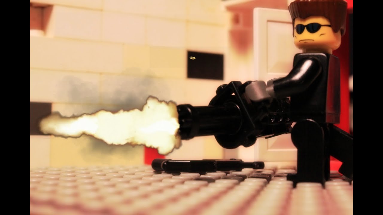 Don't rob the Lego Terminator - YouTube