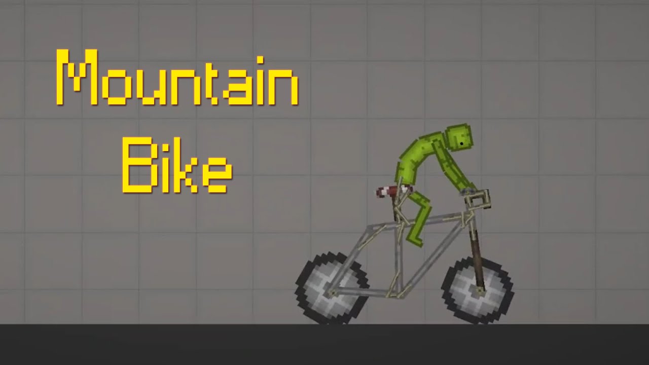 Make Mountain Bike Melon Playground - YouTube