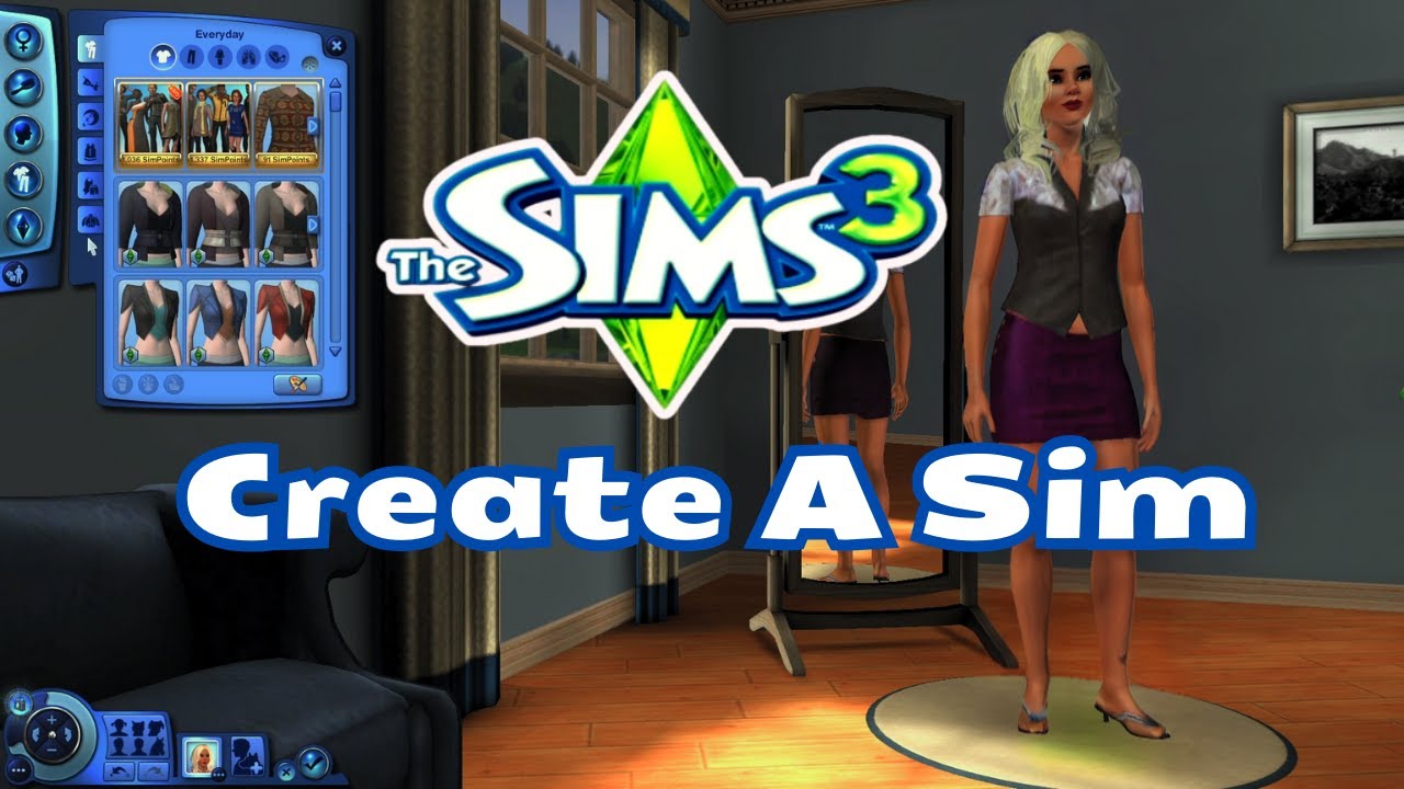 The Sims 3 Create A Sim - YouTube