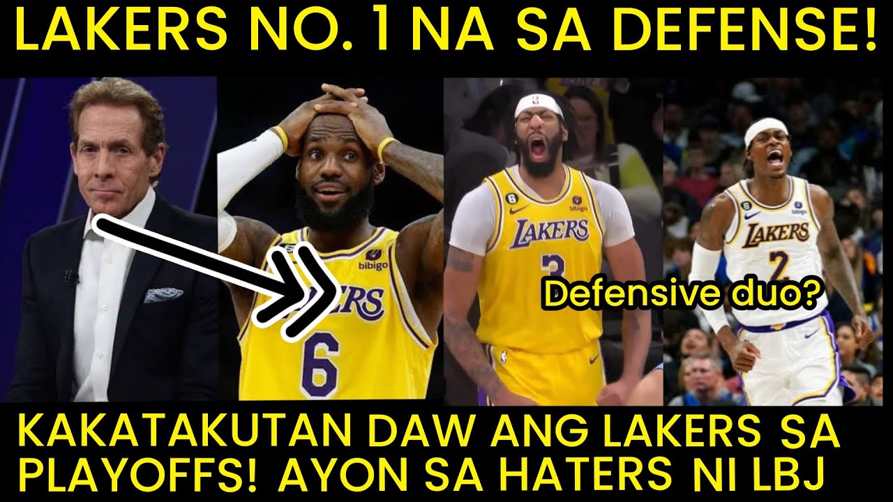 NO.1 DEFENSIVE TEAM NGAYON ANG LAKERS | HATERS NI LEBRON SINABING ...