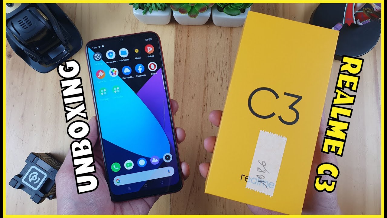 Realme C3 Unboxing & First Look | Unbox, Fingerprint, Camera Test - YouTube