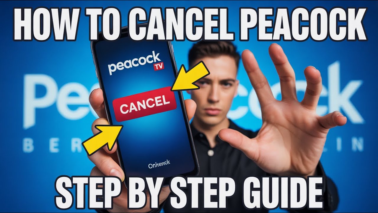 How to Cancel My Peacock Subscription? - Step by Step Tutorial 2025 ...