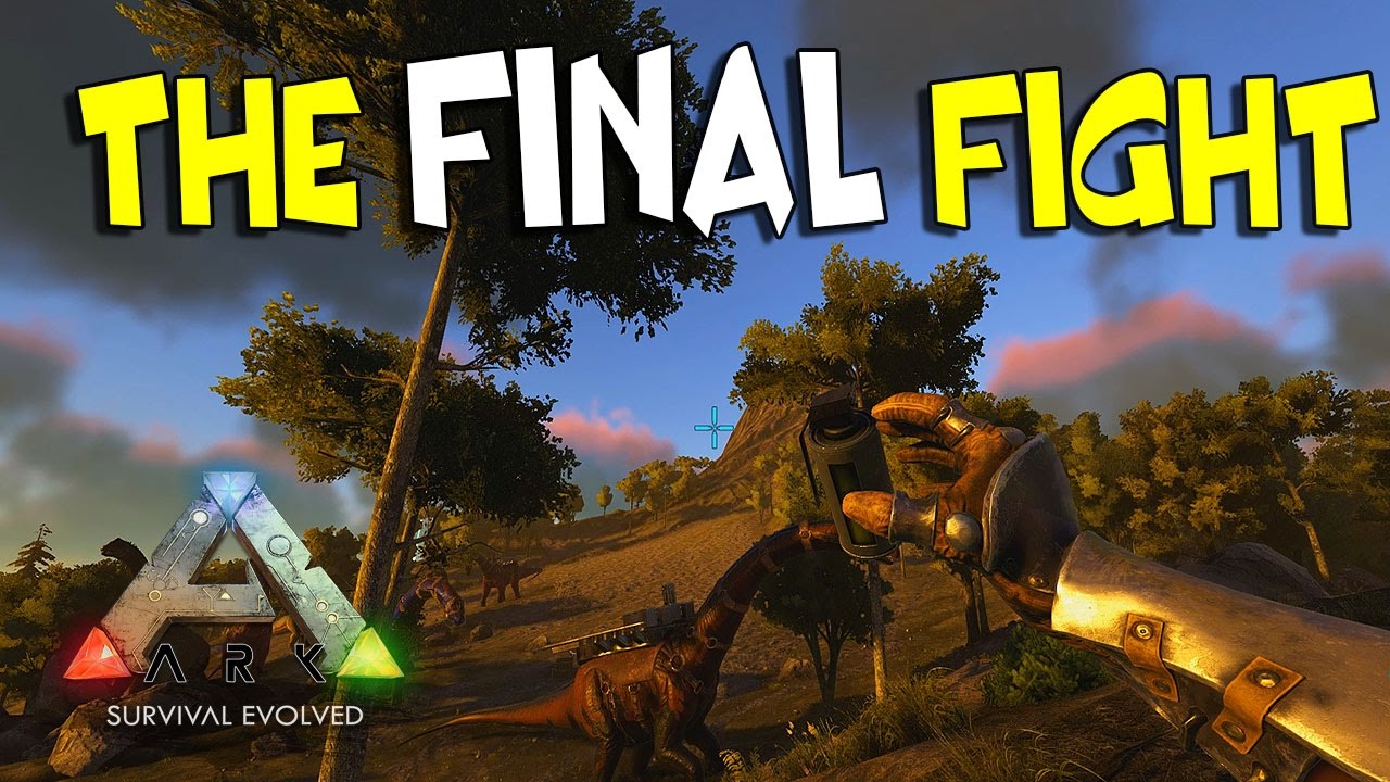 "THE FINAL FIGHT!!" OFFICIAL PVP #3 | ARK: Survival Evolved - YouTube