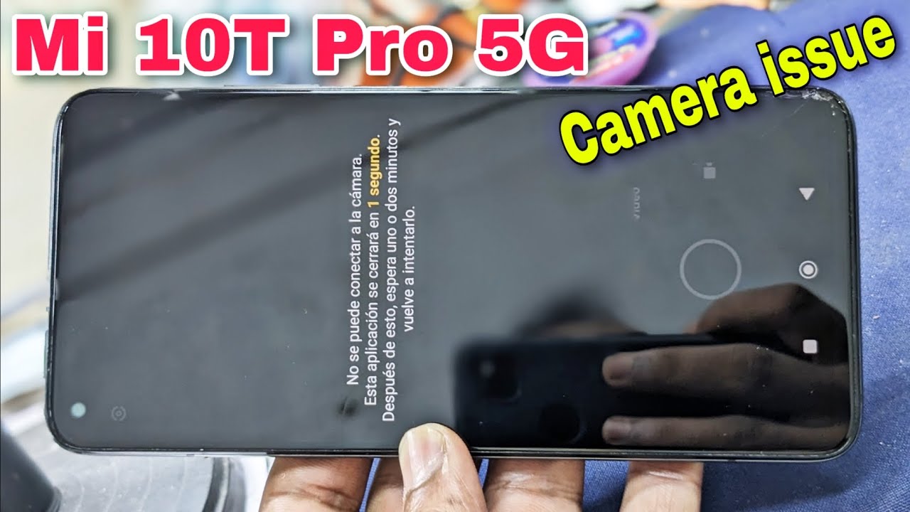 Mi 10T Pro 5G Camera Problem Solution - YouTube