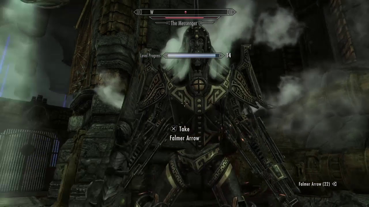 Skyrim Legends Lost Messenger Glitch - YouTube