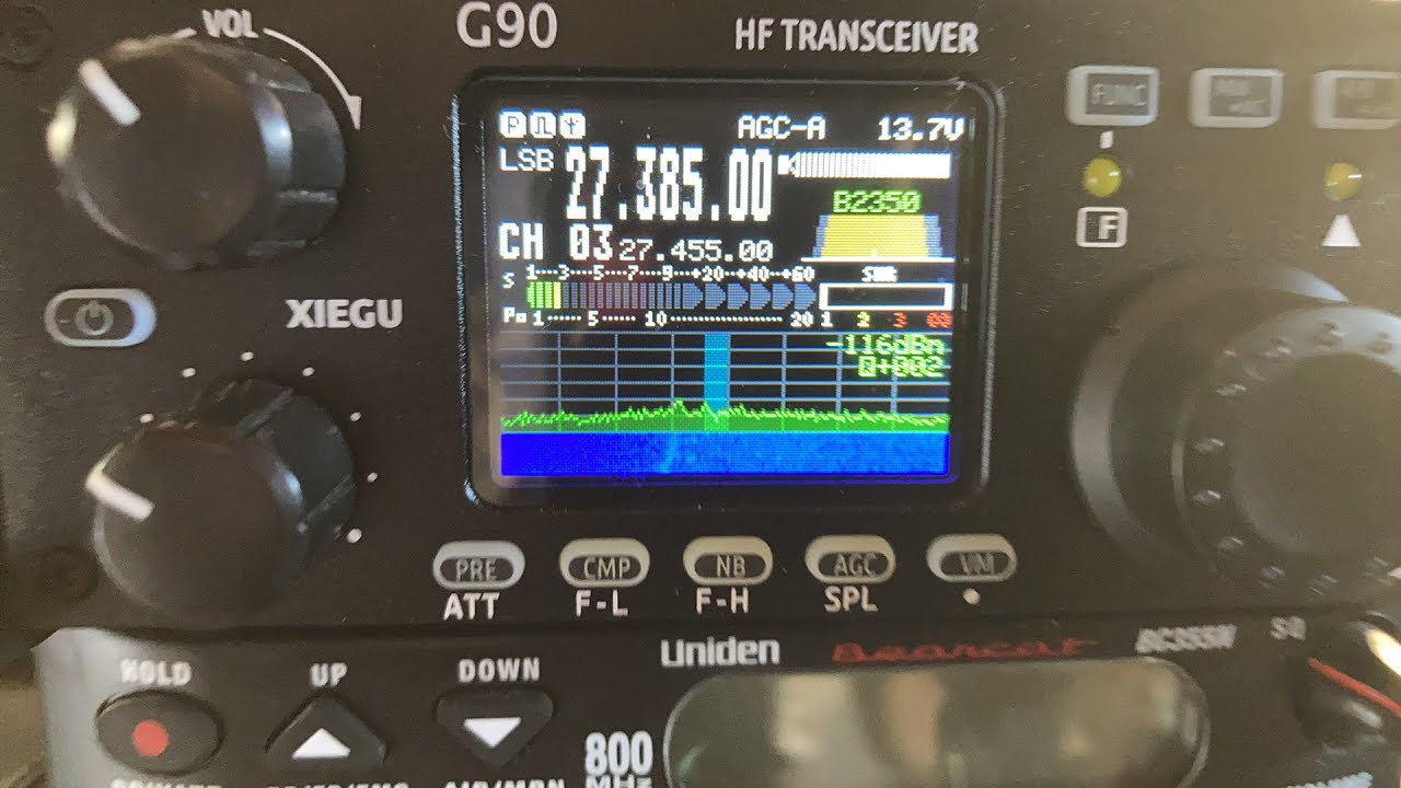 CB radio skip Macintosh 219 Live - YouTube