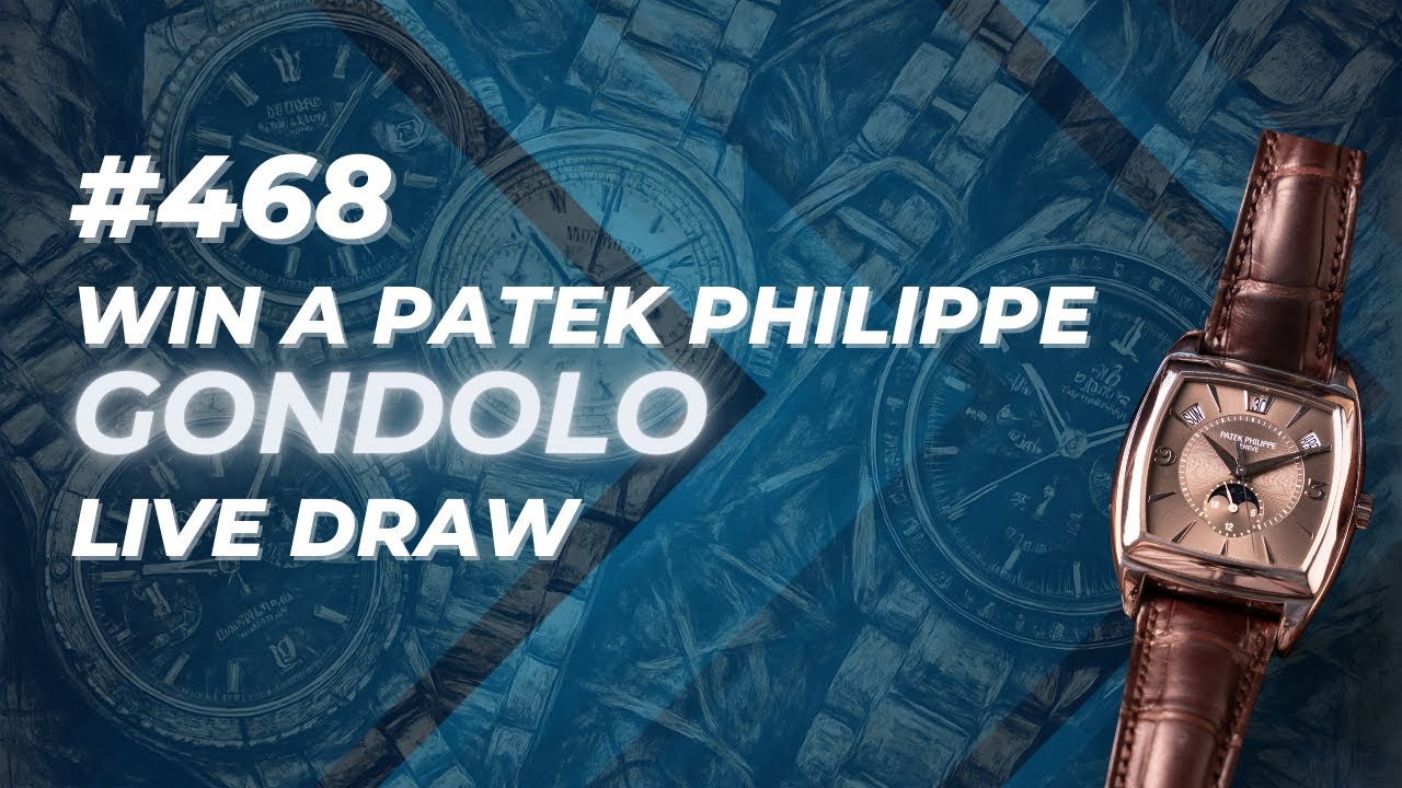 #468 Patek Philippe Gondolo Live Draw - YouTube