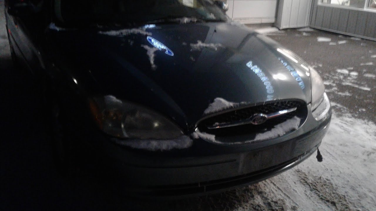 2000 Ford Taurus SE: Start Up, Engine, Drive, & Quick Review - YouTube