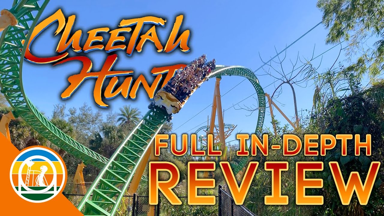 Cheetah Hunt Full In-Depth Review | Busch Gardens Tampa's Iconic 60mph ...