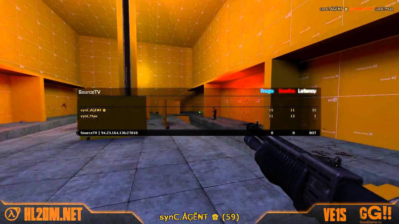 HL2DM | 1on1 Cup #19 [dm_shotgun_arena_b2] | Live Stream - YouTube