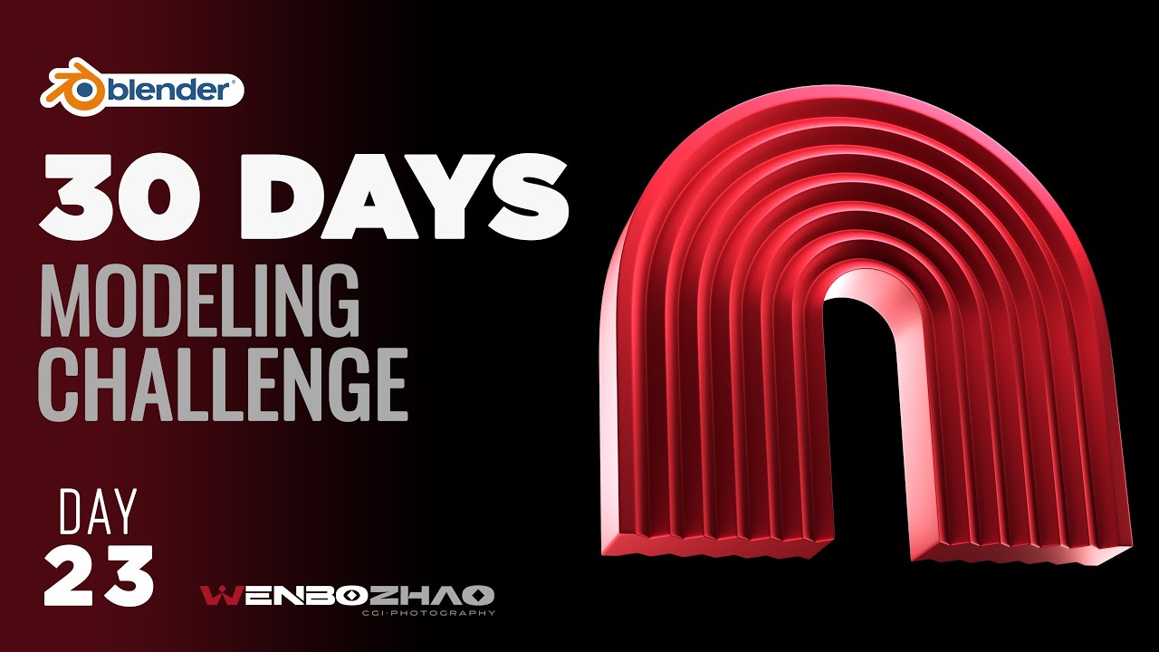 Day 23 | 30 days modeling challenge in Blender - YouTube