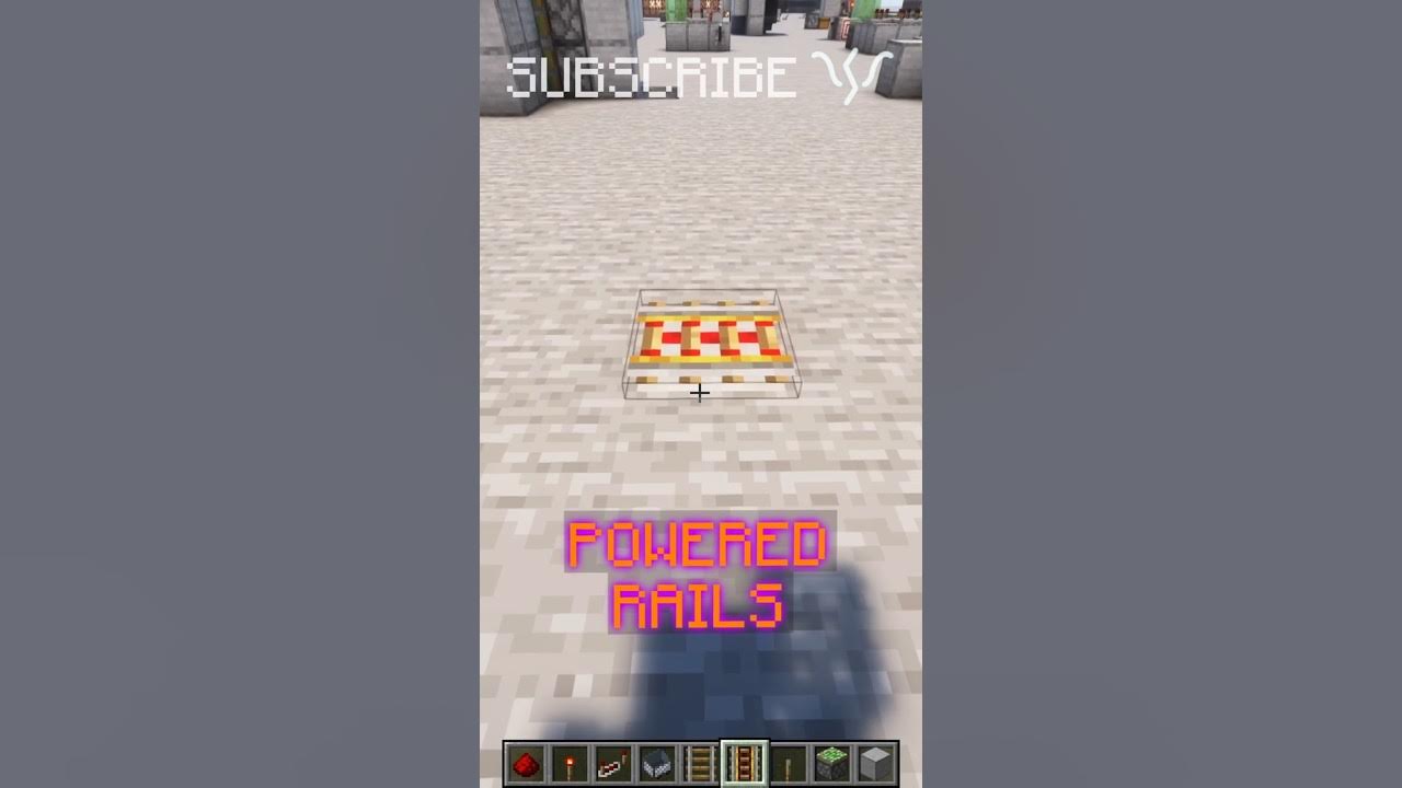 How to SEND SIGNALS using POWERED RAILS and OBSERVERS! | Redstone with PsiVolt #minecraft # ...