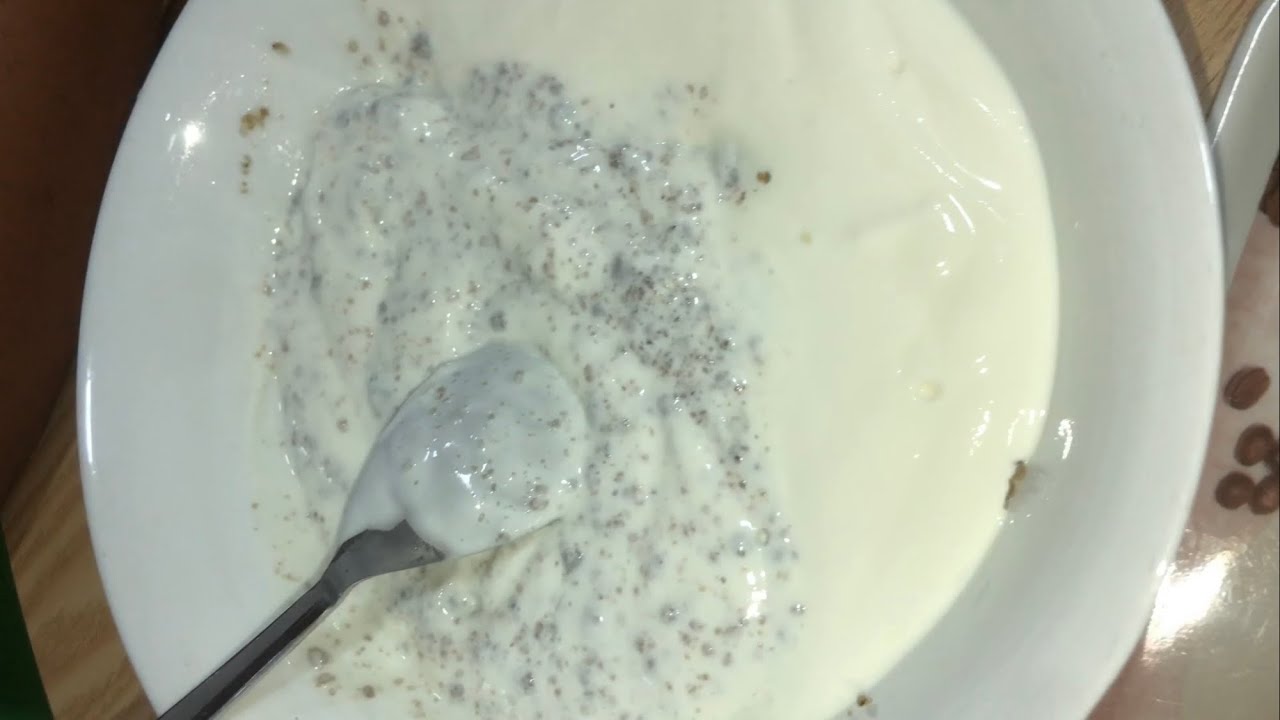 😋👌🏽 Burkina: This fermented cow milk with millet smoothie looks ...