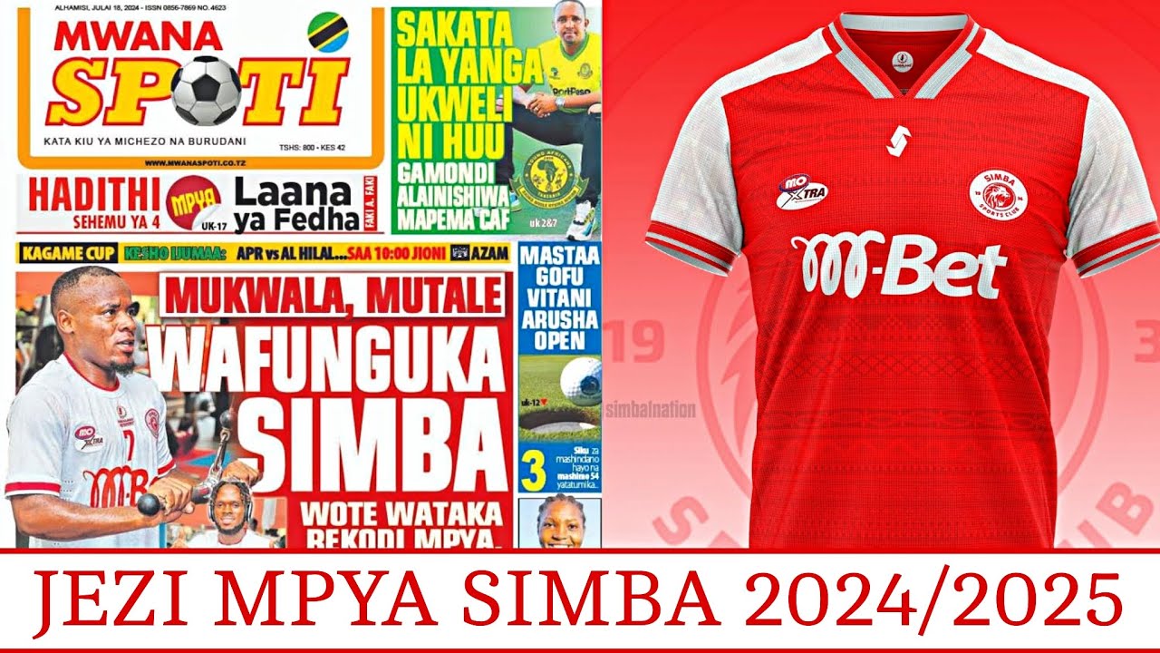 MAGAZETI YA LEO 18.07.2024 | Jezi mpya Simba , Mzee Magoma na Yanga ...