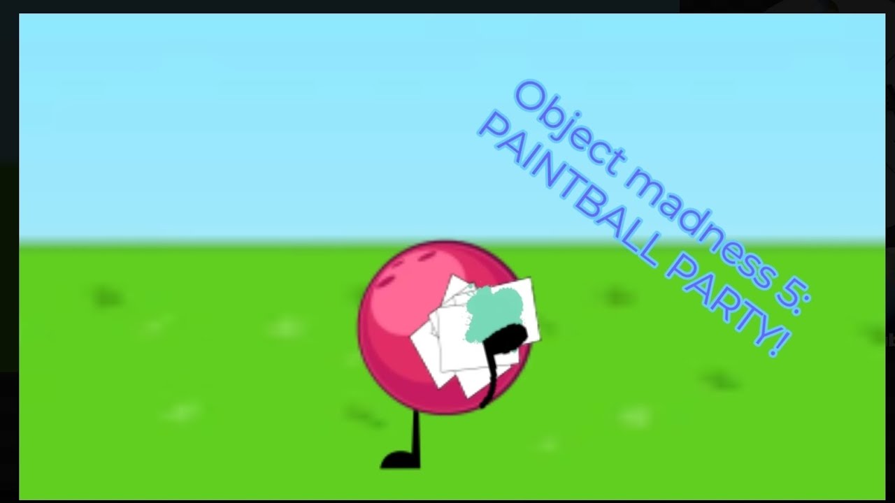 Object madness 5: PAINTBALL PARTY! - YouTube