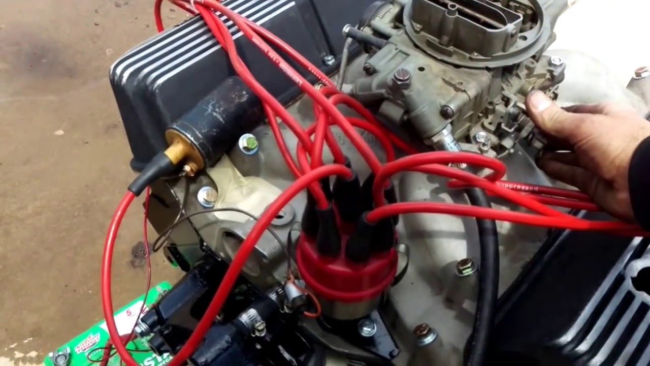 Ford 427 tunel port side oiler The Mustang Ranch Golden, Co - YouTube