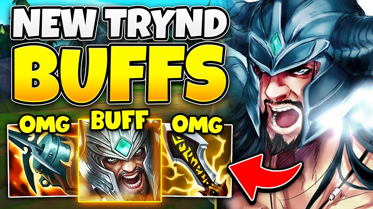 NEW TRYNDAMERE BUFFS ARE AMAZING! (THANK YOU RIOT) - YouTube