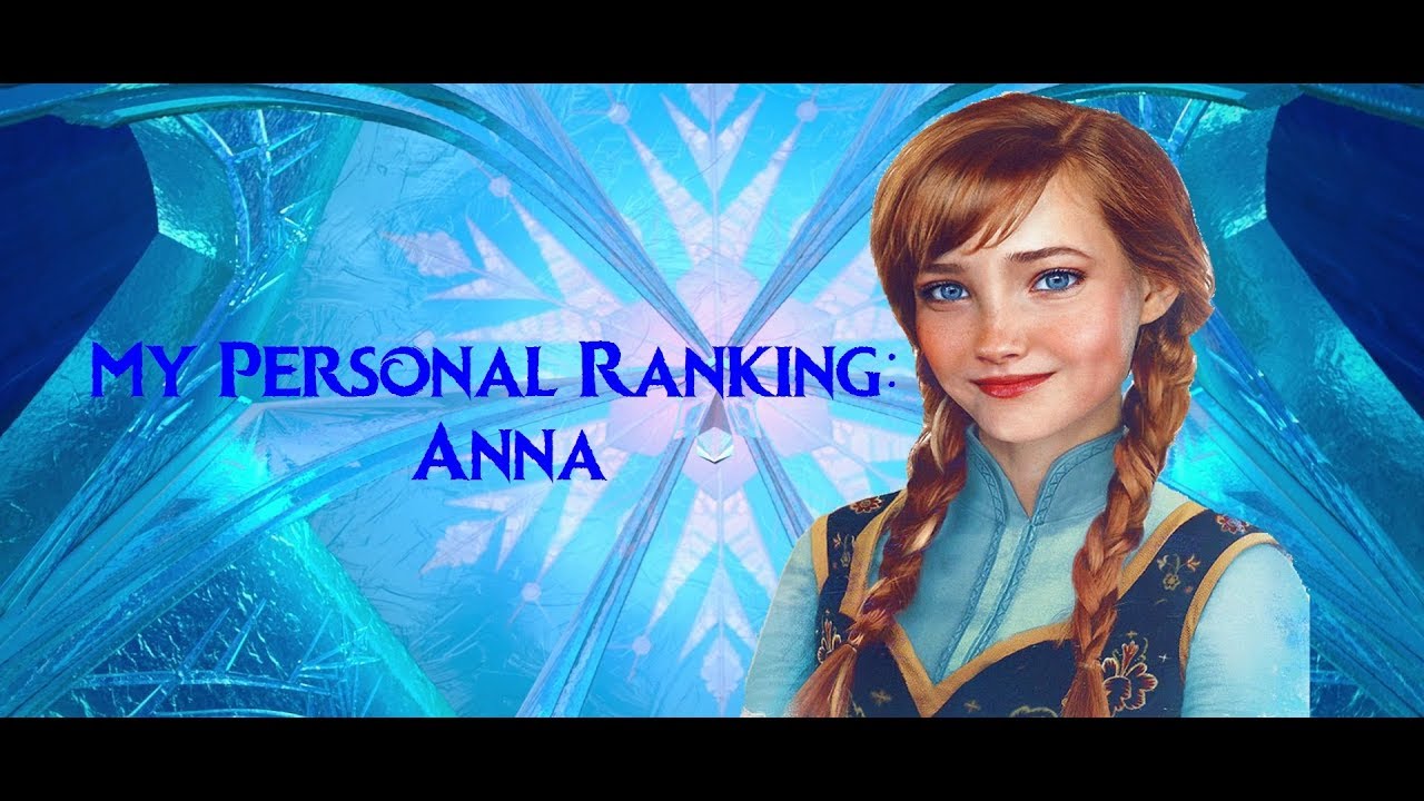 My Personal Ranking: Anna {Frozen} - YouTube