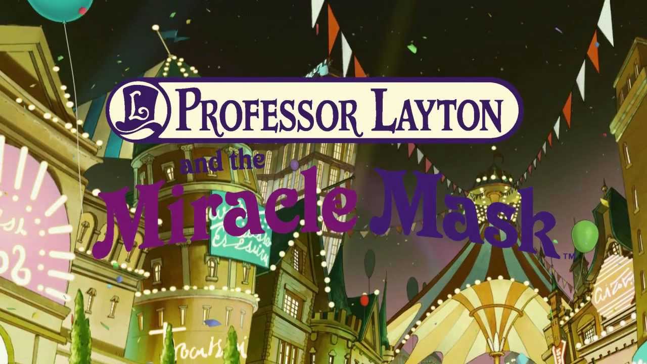 Professor Layton and the Miracle Mask Teaser Trailer - Nintendo 3DS ...