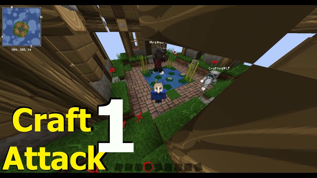Craft Attack 1! Projektstart mit Euch! - Minecraft Craft Attack 1 #001 ...