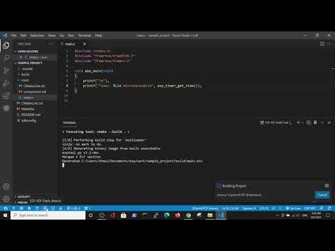 ESP IDF Timer 1 - timer_esp_timer_get_time - YouTube