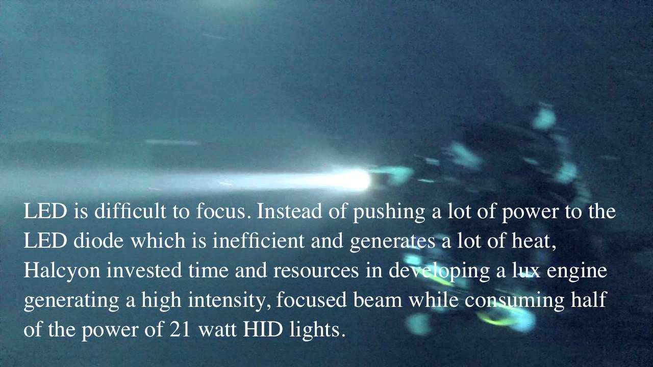 Halcyon Focus Light System - YouTube