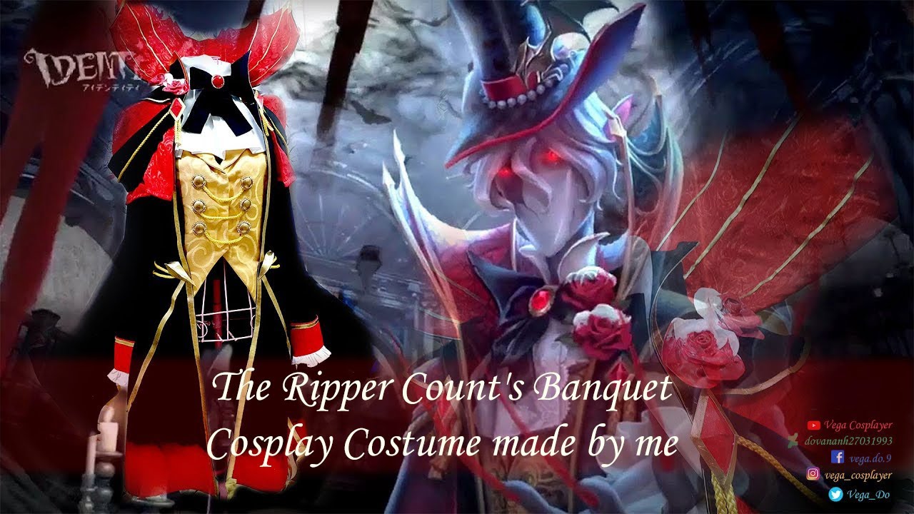 The Ripper Count's Banquet | Identity V - Cosplay Costume (made by me ...
