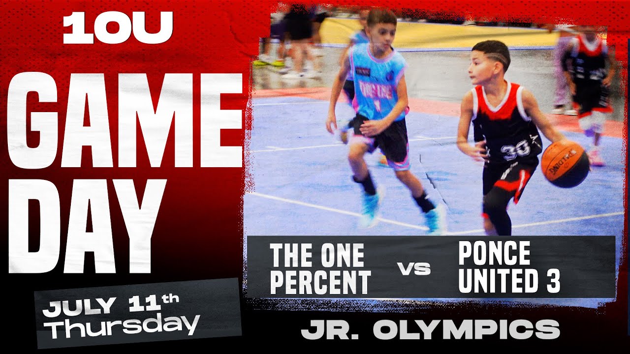 Ponce United 3 vs The One Percent, JR OLYMPICS, 10U Game, Jueves 11 de ...
