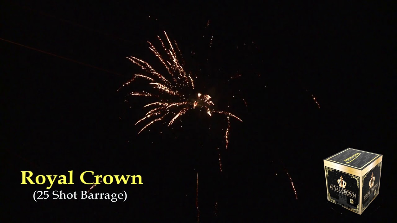 Brightsky Fireworks - Royal Crown NEW 2018 - YouTube