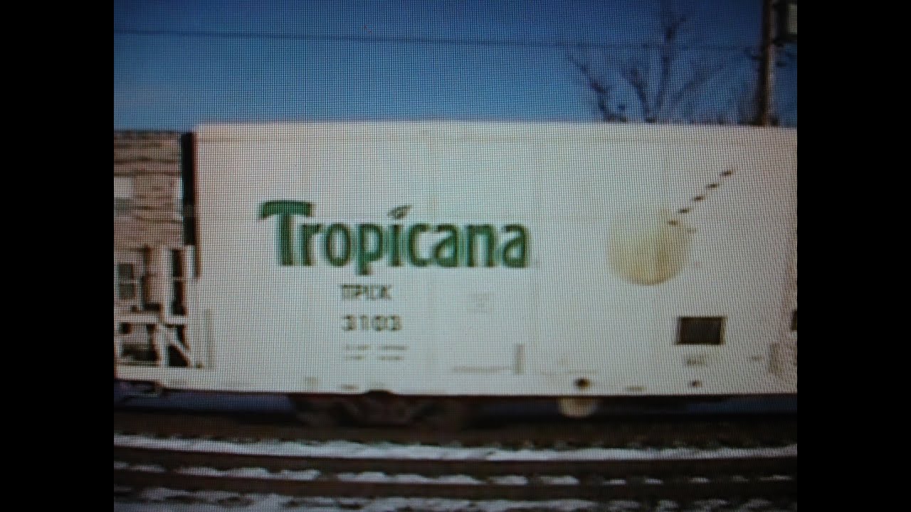 CSX Tropicana Juice Train - YouTube