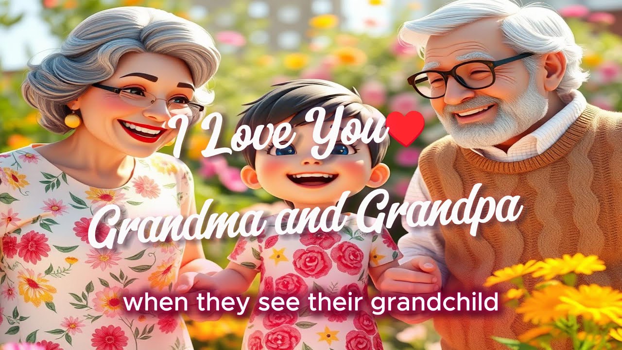 [Children's Songs] I Love You, Grandma and Grandpa - YouTube